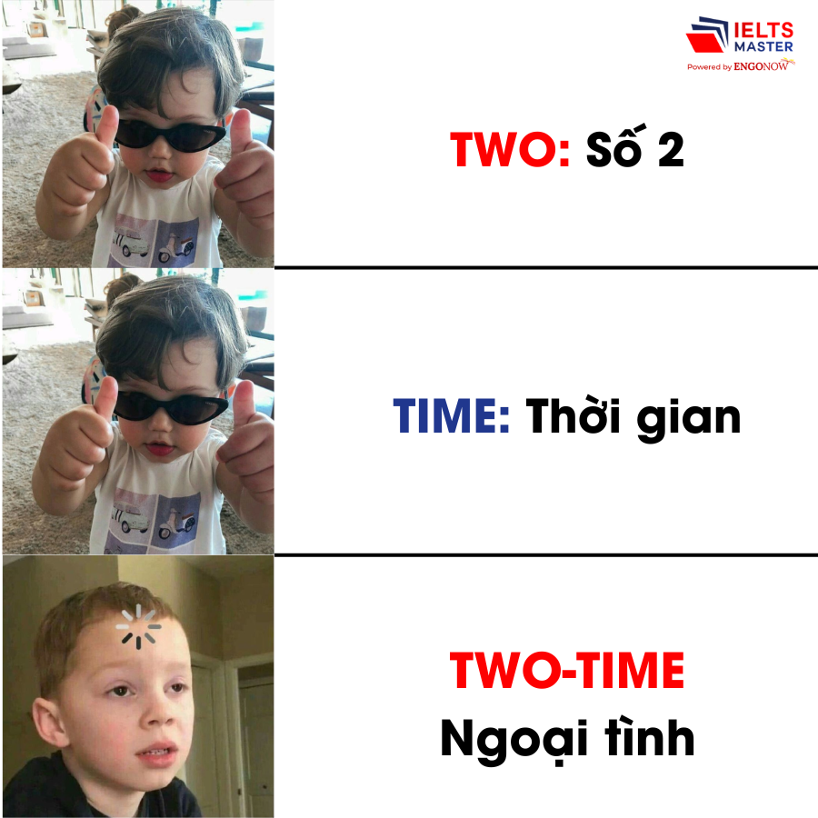 Nâng cấp cùng cụm từ tiếng anh: Two-time - Trần Anh Khang